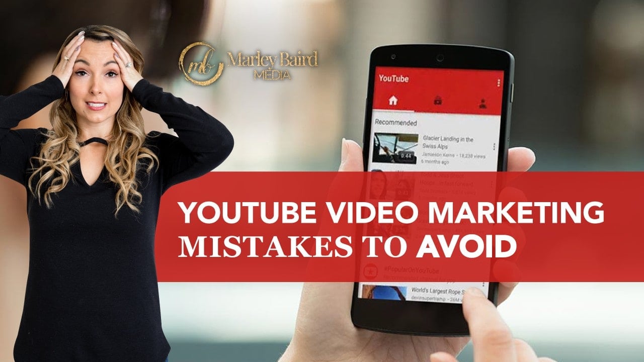 YouTube Video Marketing Mistakes To AVOID - Marley Jaxx